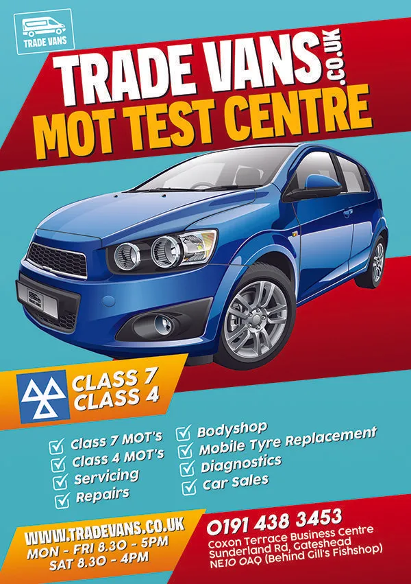 Trade Vans Flyer Design | WearDigital