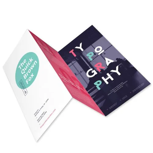 Z-fold leaflets | WearDigital